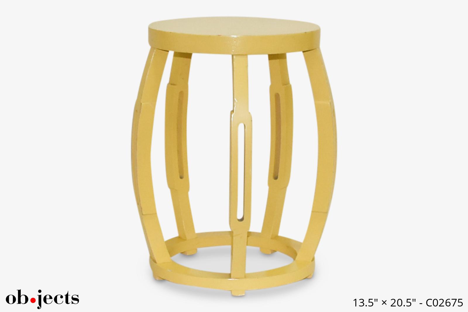 Table/Stool Taboret Yellow | Ob•jects
